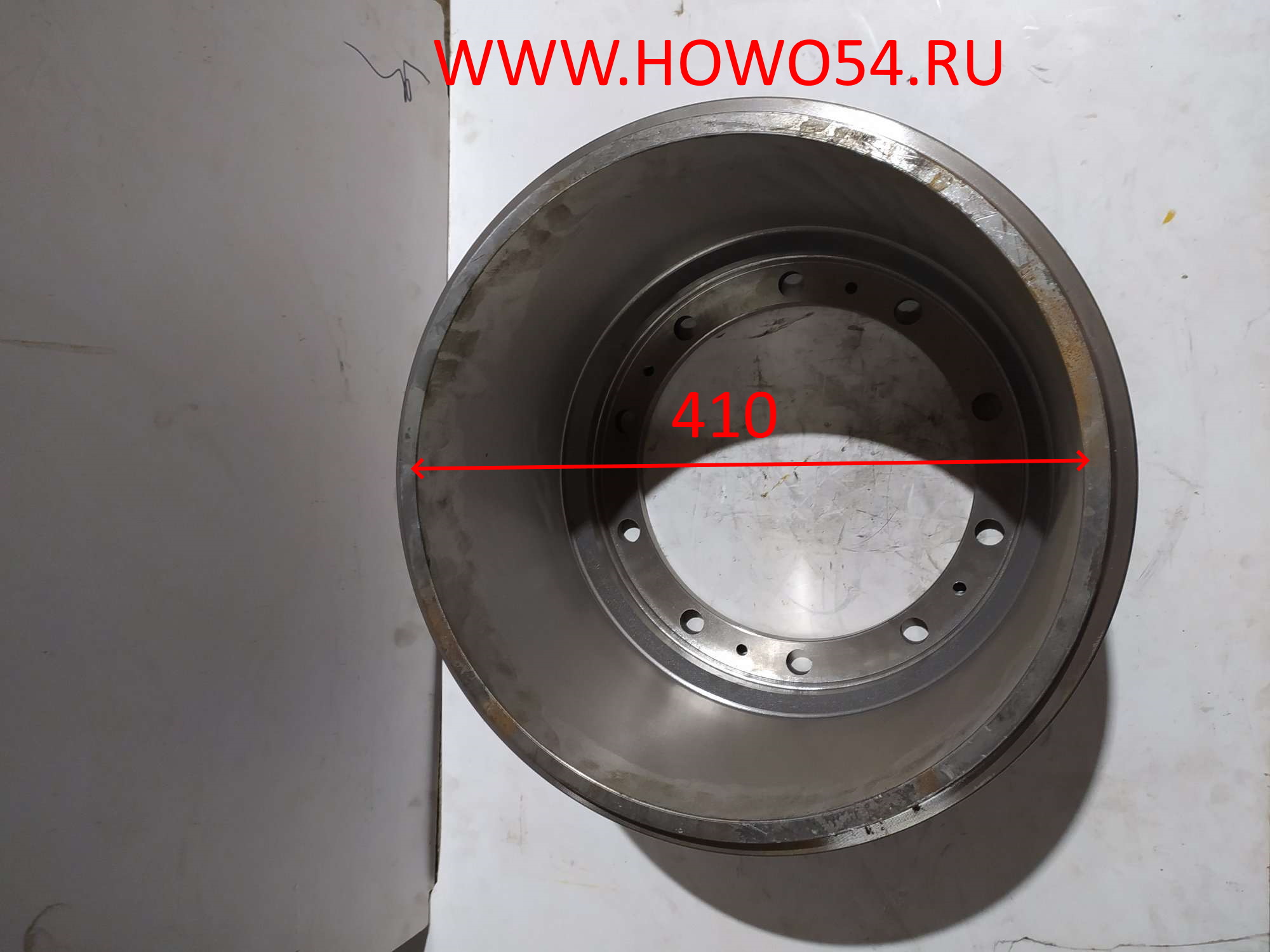 Барабан тормозной SHAANXI (мост MAN)задний 5400055 81.50110.0144 :: ХОВО54